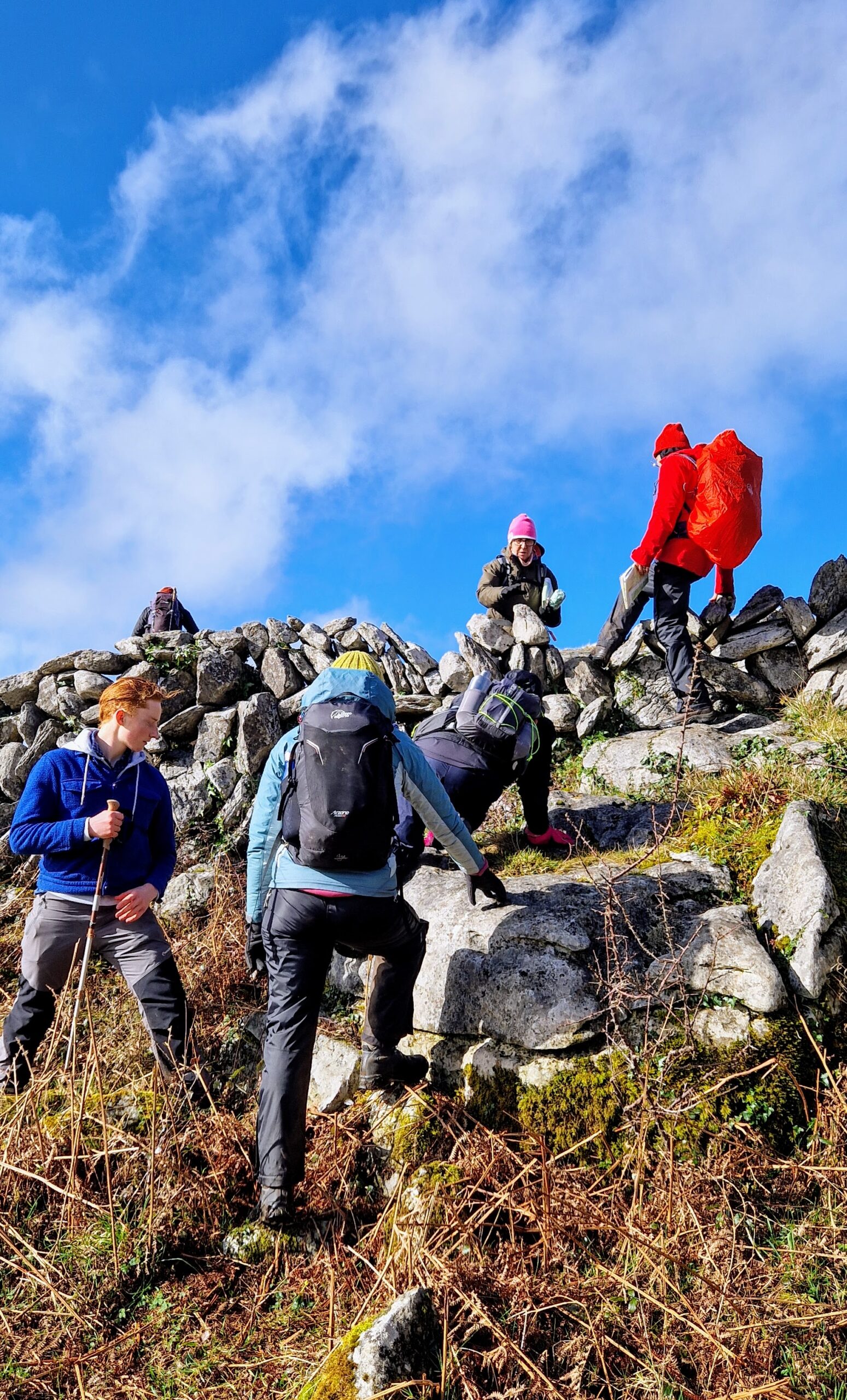 Great Fun On A Lowland Leader Training Course Last Week In The Burren ...